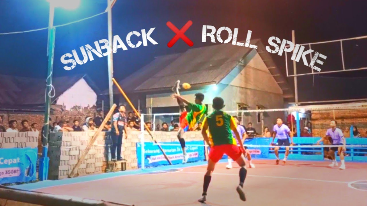 Sunback Roll Spike🔷BAM MOTOR VS RASAINDO🔷HITLER MALIKI CUP - YouTube