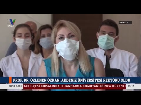 Akdeniz Üniversitesi Rektörü Prof. Dr. Özlenen Özkan Oldu
