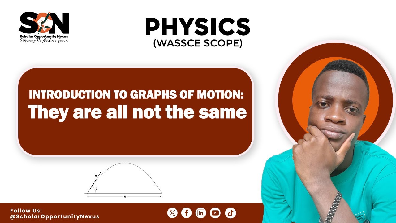 Understand The parts of Graphs of Motion - YouTube