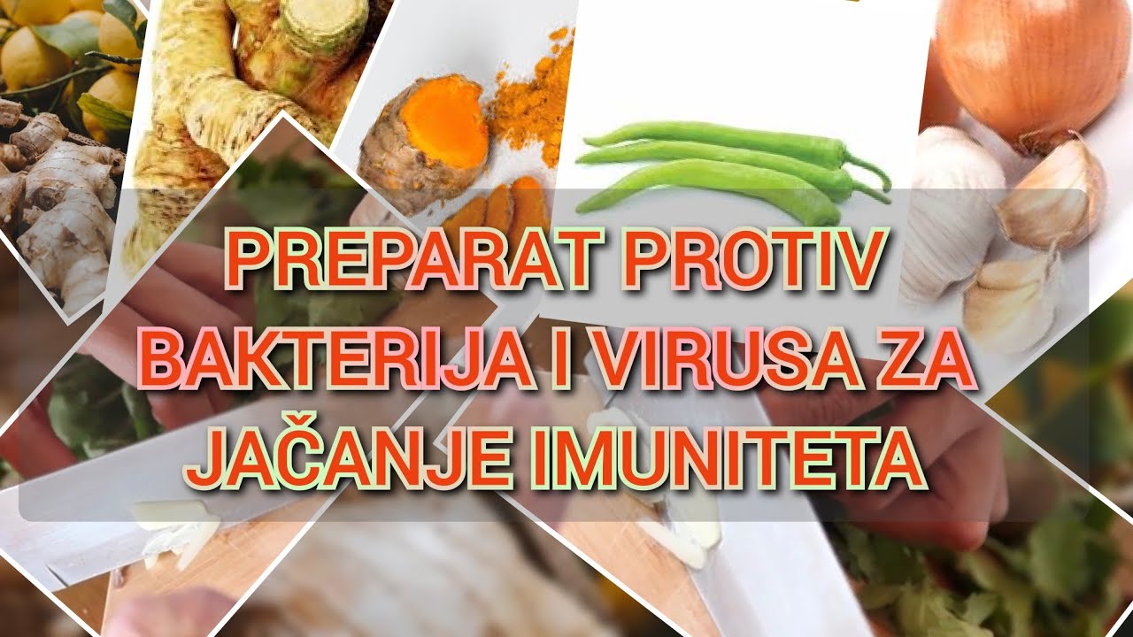 Napravite ovaj preparat protiv bakterija,virusa ,parazita i gljivica da ...