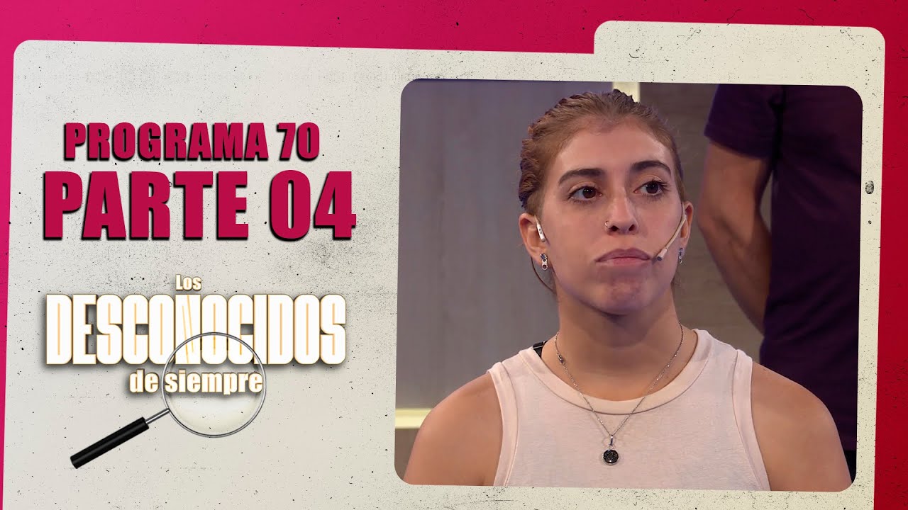 PROGRAMA 70 - 4/4: ¿Tenemos un buen detective? | Temp. 01 | LOS DESCONOCIDOS DE SIEMPRE ...