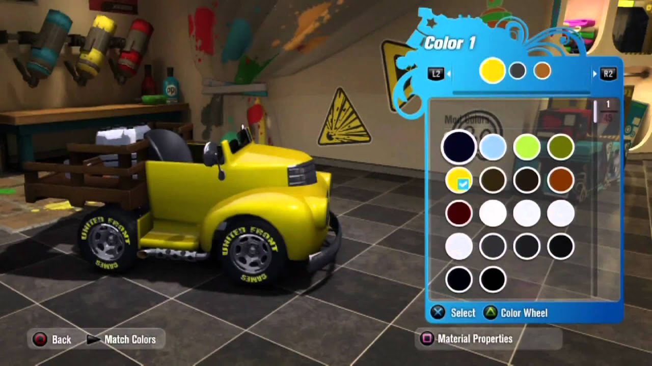ModNation™ Racers Tutorial Kart Creation - YouTube