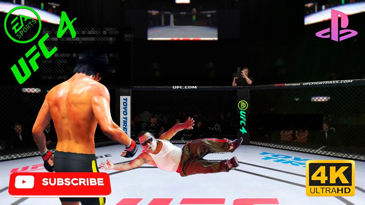 PS 5 | Bruce Lee VS Edson Barboza (EA SPORTS™ UFC® 4) - YouTube