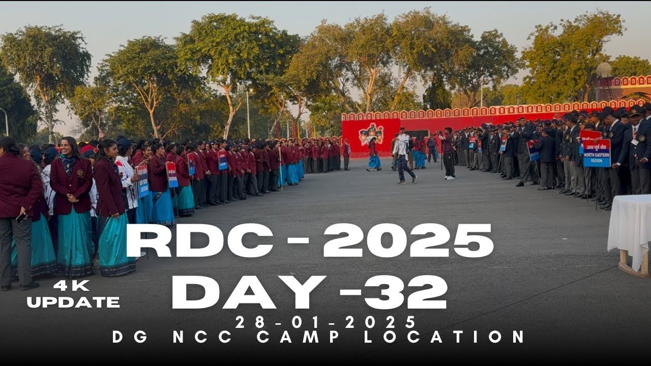 RDC 2025 | Day 32 | FDR for Prize Distribution | President of India ...