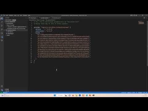 Terraform input variables, output variables, Providers! - YouTube