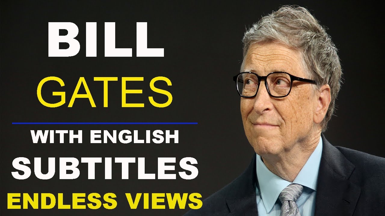ENGLISH SPEECH | BILL GATES: Harvard Commencement Address (English ...