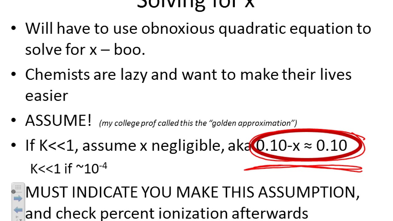 Calculating Concentration from K - YouTube