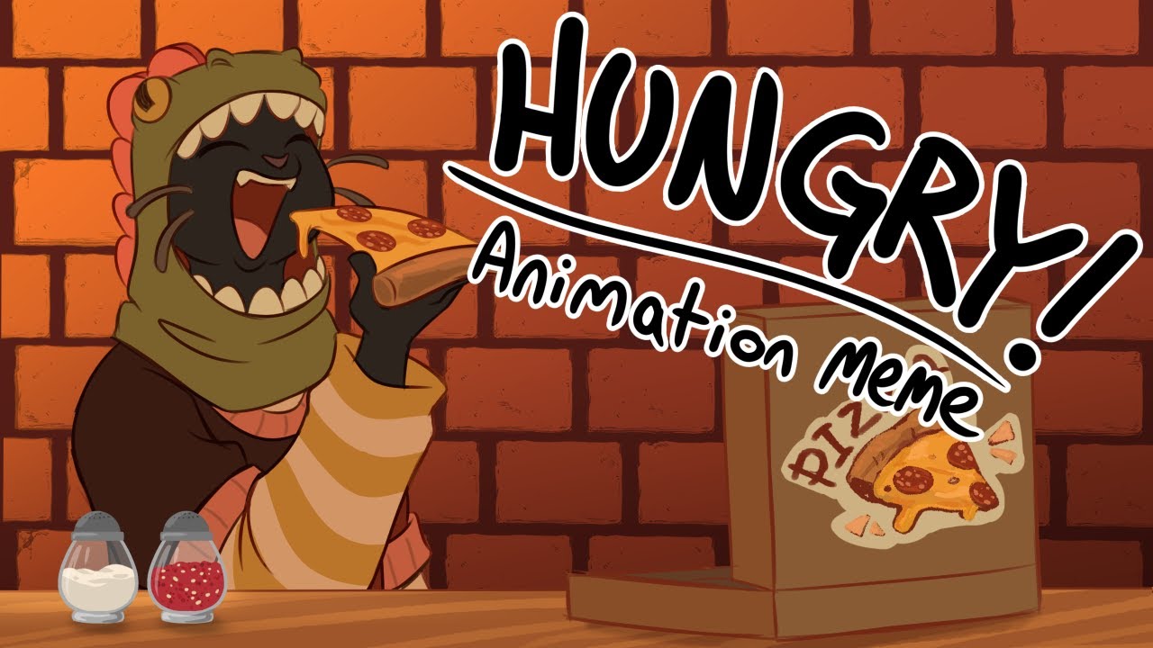 Hungry! - Animation meme - Dino - YouTube