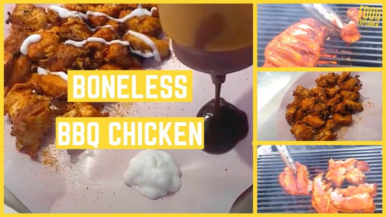 The Best Boneless BBQ Chicken Feast 🍗🍗🍗 - YouTube