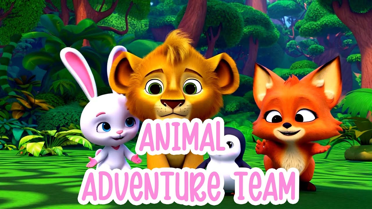 Animal Adventure Team | + More Kids Songs | Dori Dori Songs - YouTube