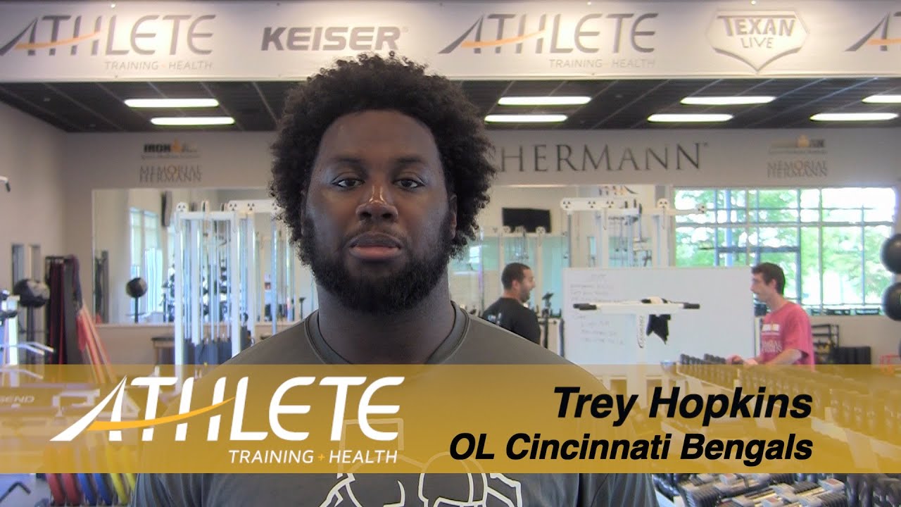 ATH Spotlight: Trey Hopkins, Cincinnati Bengals, - YouTube