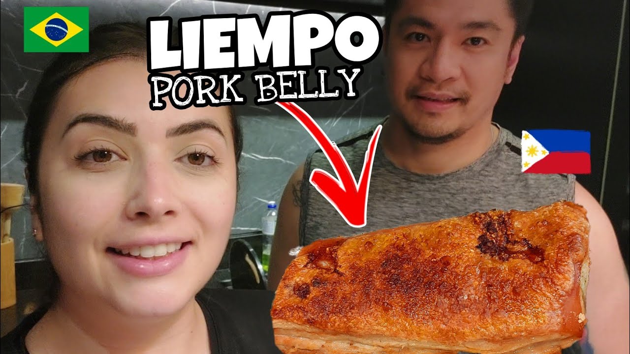 BRAZILIAN COOKING PORK BELLY LIEMPO WITH FILIPINO HUSBAND + MUKBANG ...