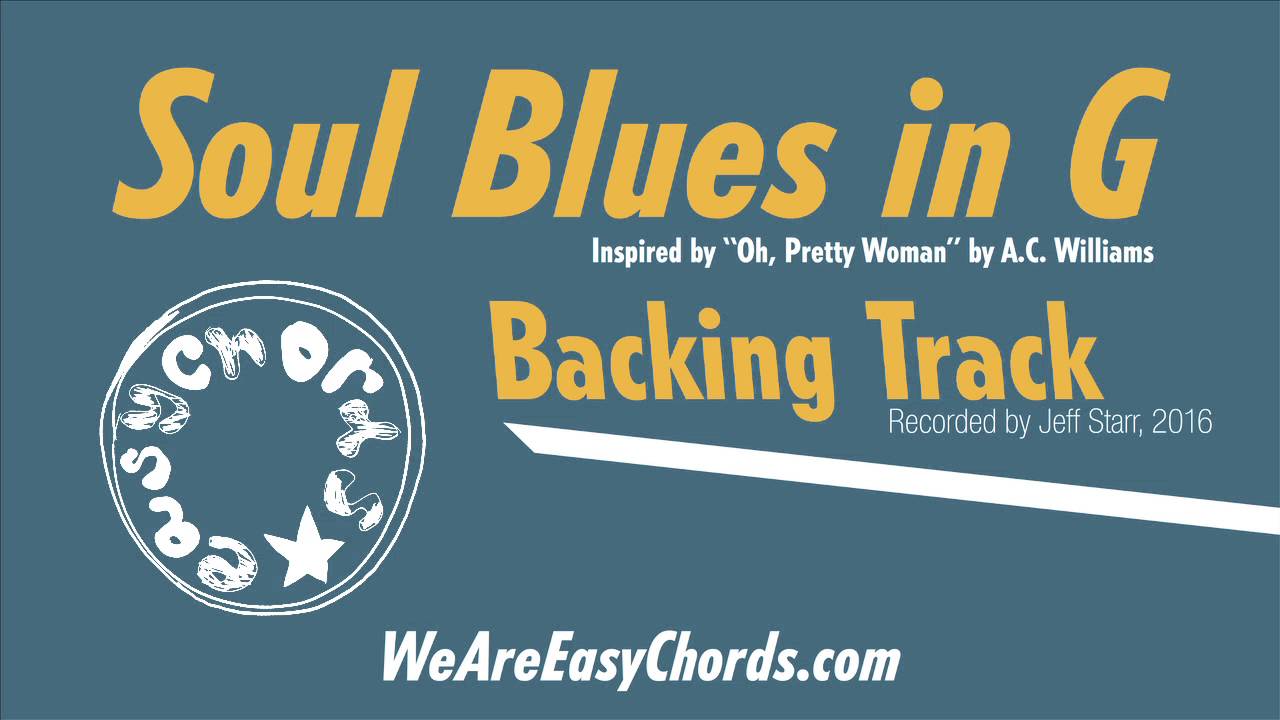 Oh, Pretty Woman - Soul Blues Backing Track in the style of Albert King ...