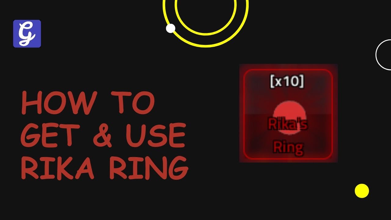 How to Get & Use Rika Ring in Rogue Piece Roblox - YouTube