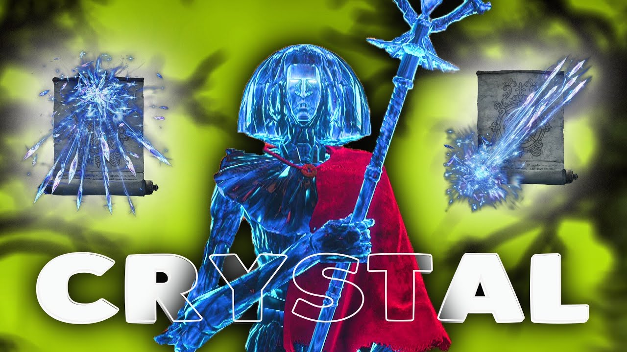 Beating Elden Ring Using Crystalian Sorceries - YouTube