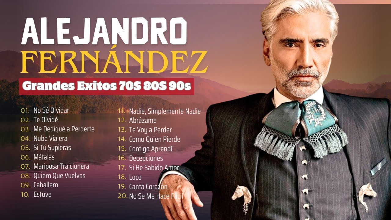 Vicente Fernandez y Alejandro Fernandez - Rancheras |Las 35 Grandes ...