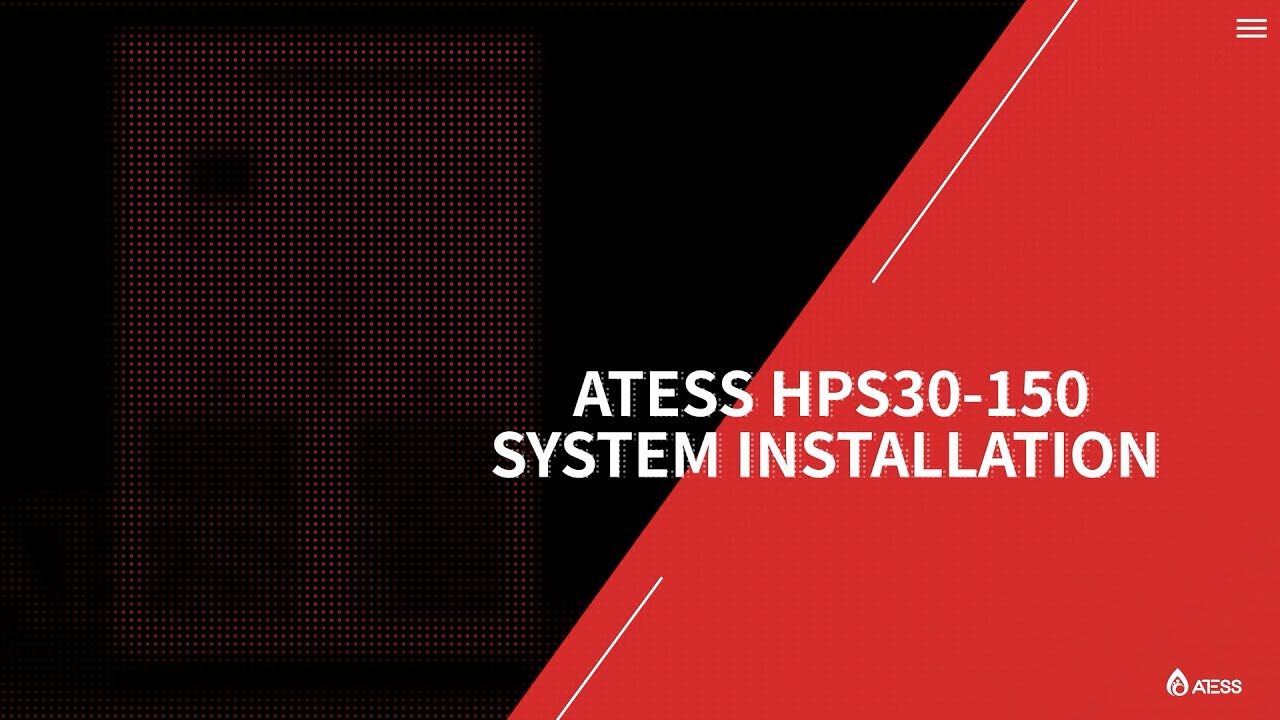 ATESS hybrid inverter HPS30-150 installation tutorial - YouTube