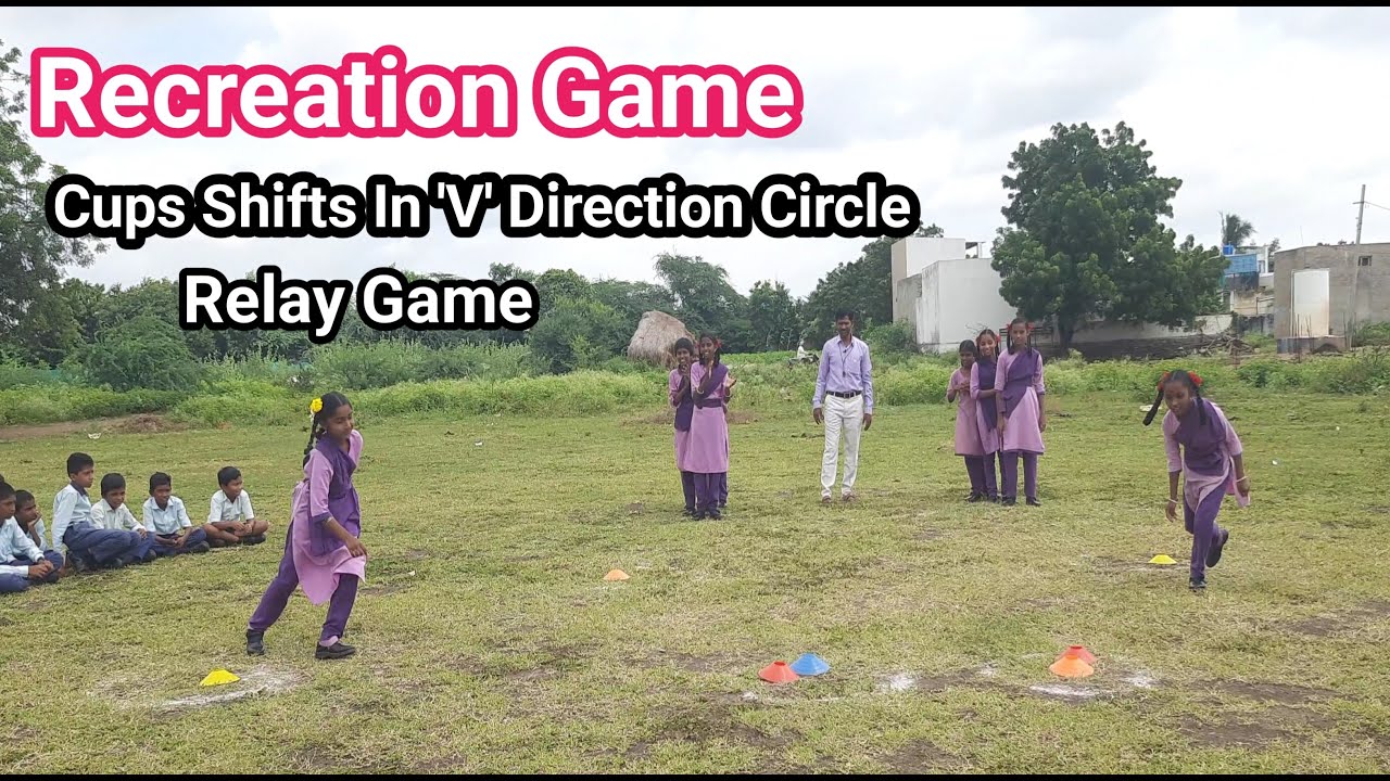 recreation game | cups shifts V direction circles | school physical ...