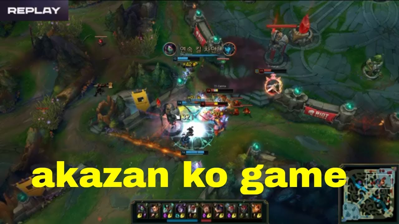 akazan ko game League of Legends - YouTube