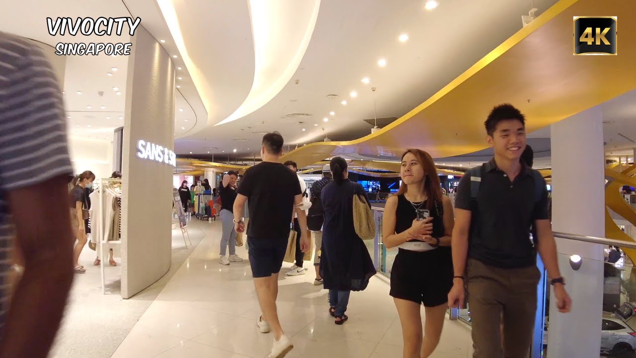 Vivo City Mall in Singapore | Weekend Walk | Oct 2022 [4K] - YouTube