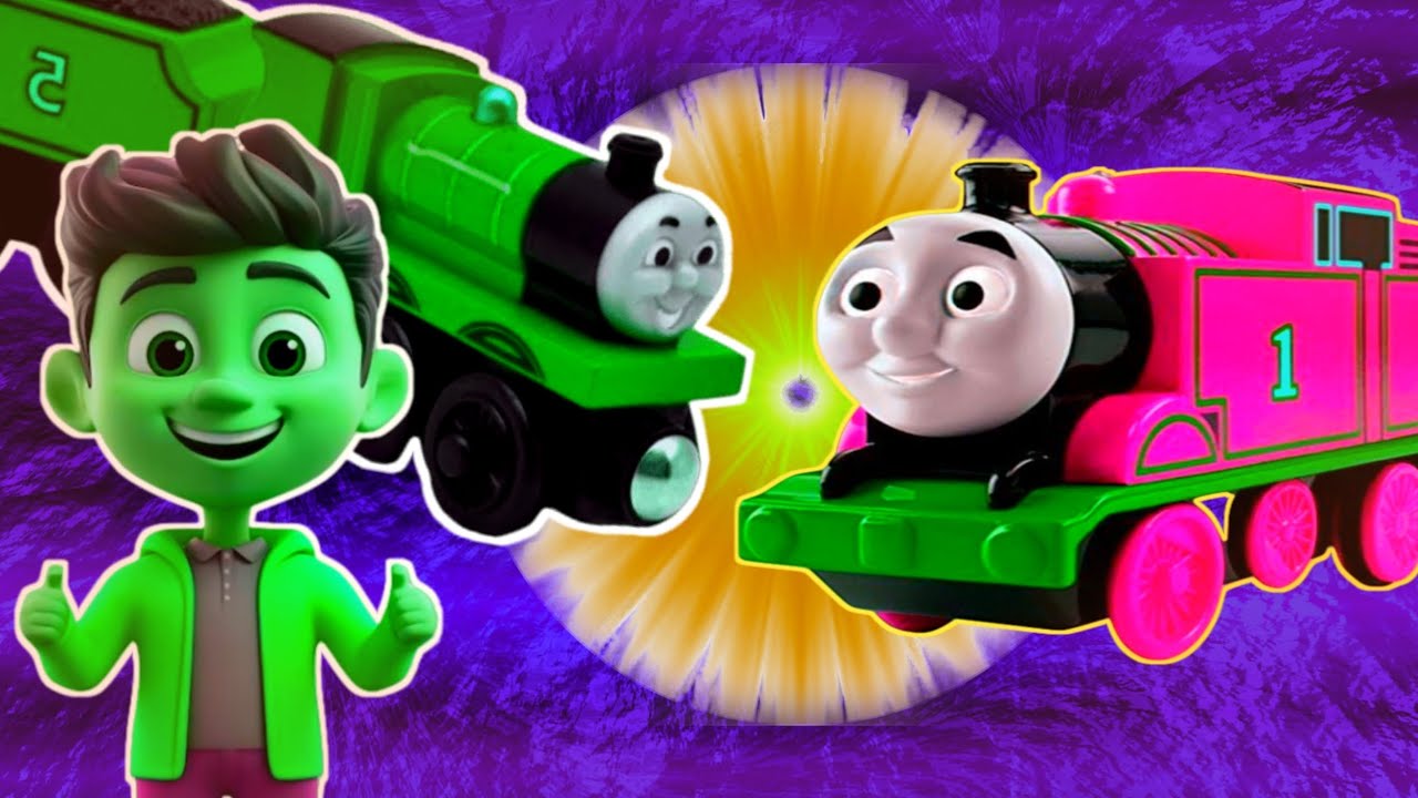 Chuk Chuk Rail Gadi Train Song - Train wala toy cartoon by toysaukeen ...