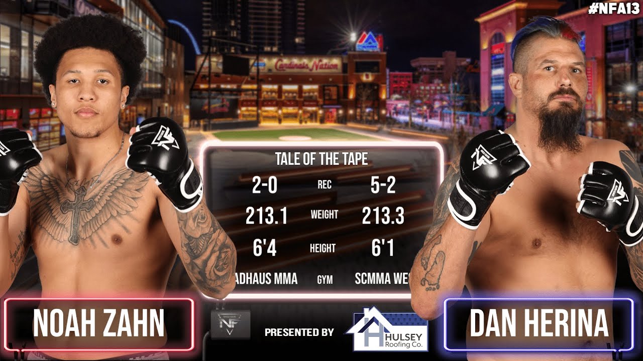 Nemesis 13 amateur undercard K1 bout Dan Herina vs Noah Zahn - YouTube