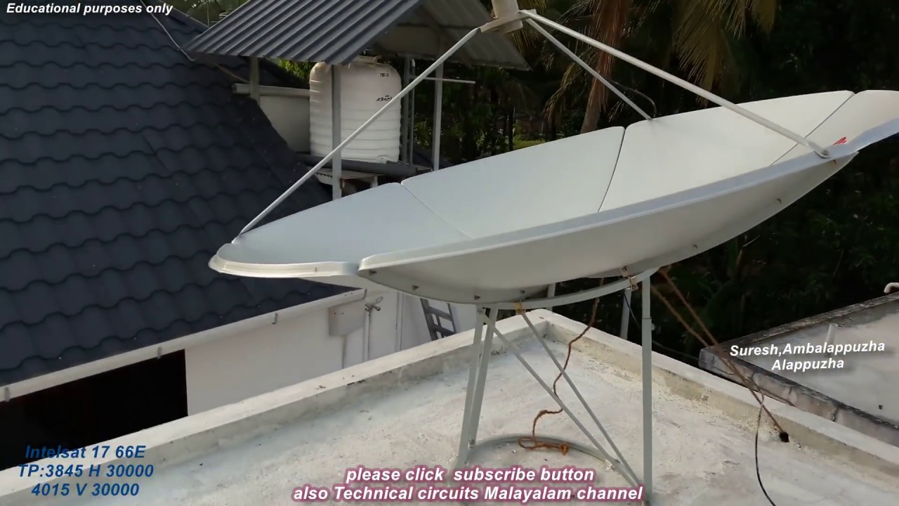 Intelsat 17 66E satellite installation with dual out LNB - YouTube