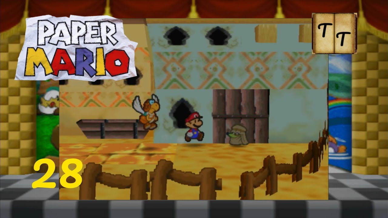 My Experience with Paper Mario 64 part 28 | Being a Nice Guy - YouTube