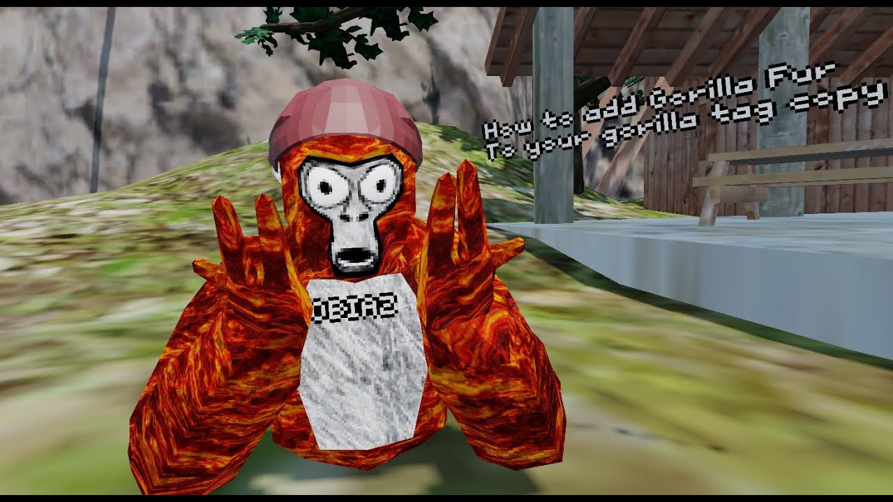 How to add Gorilla Fur into your gtag copy! - YouTube