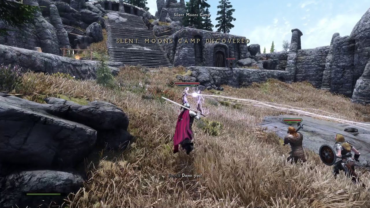 [4K] Skyrim | Testing a new multi-Followers Mod 2/2 - YouTube