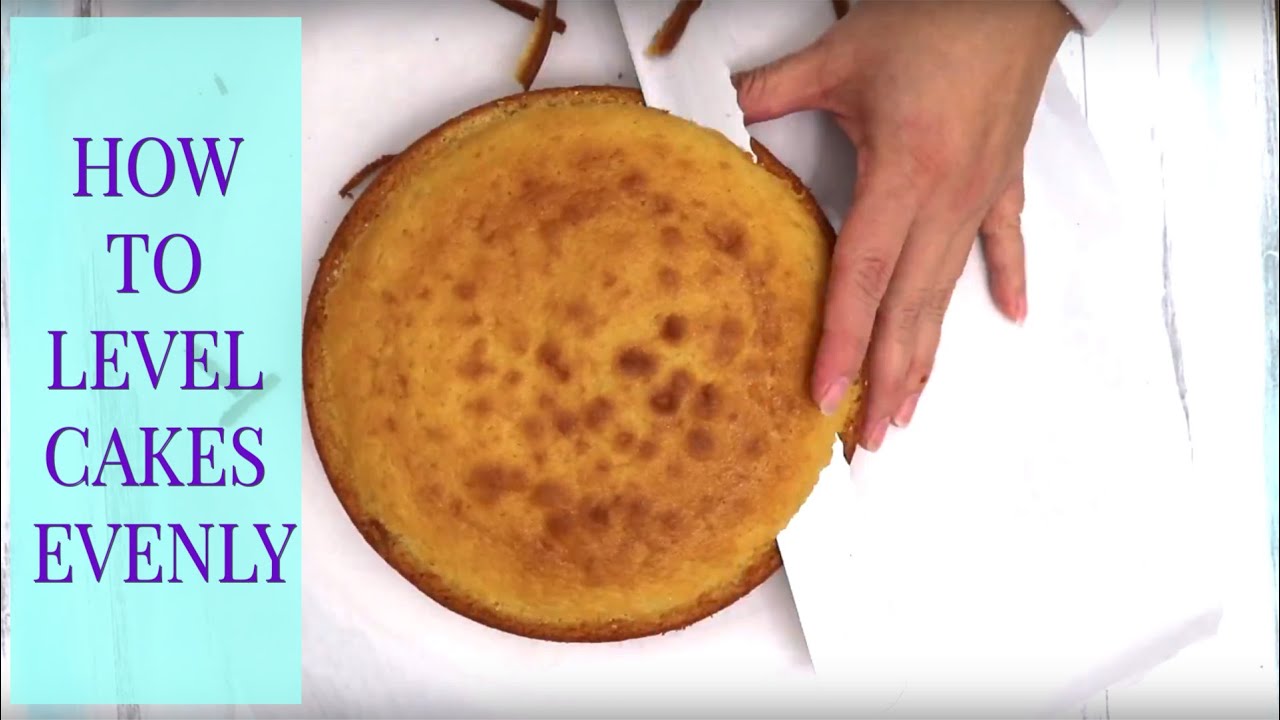 How to Level Cakes - YouTube