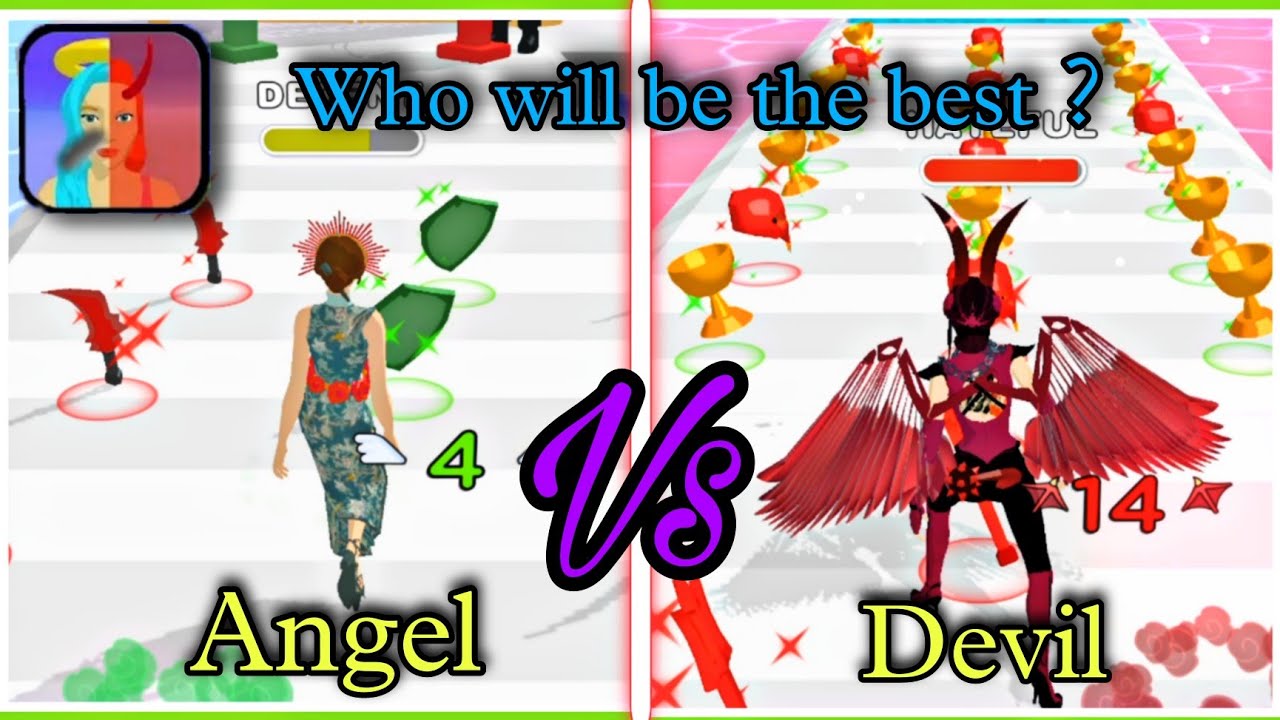 Angel vs Devil Gameplay | Destiny Run Game All Levels Part-1 (IOS ...
