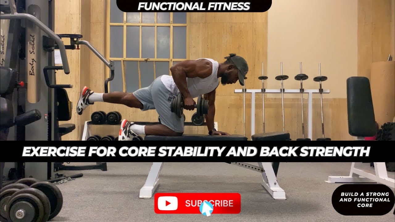 Back And Core Stability Workout | Upper Body | Exercise for core ...