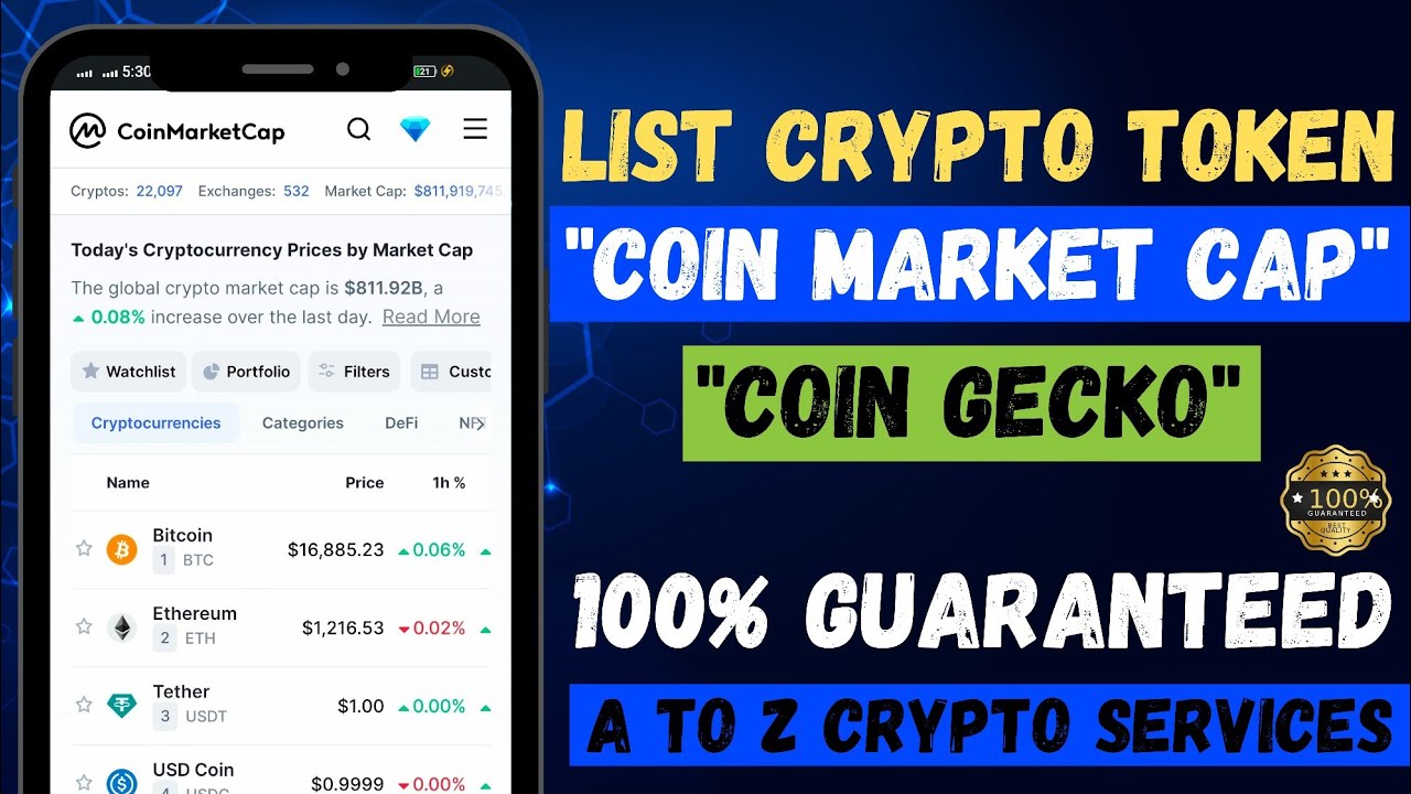 How To List Crypto Token On Coin Market Cap Step By Step Process Hindi ...