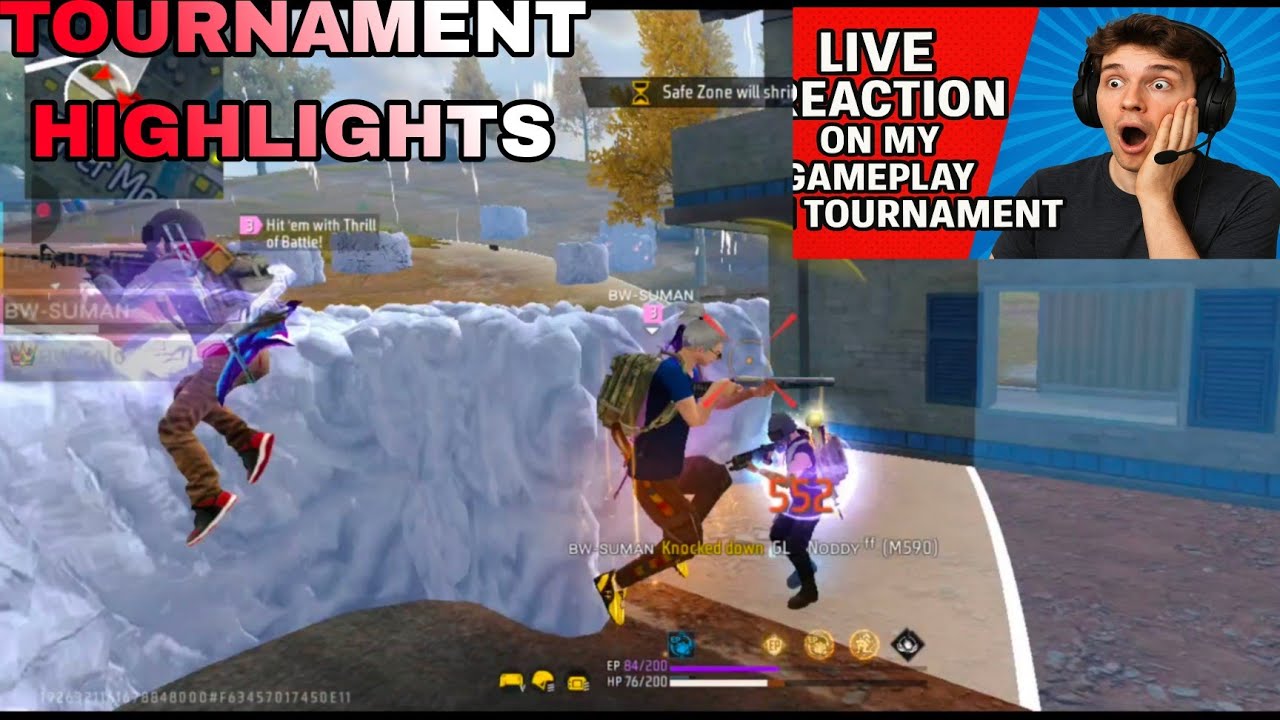 Day 5 Of Our E-SPORTS Journey 🔥 FREE FIRE BEST TOURNAMENT HIGHLIGHTS ...