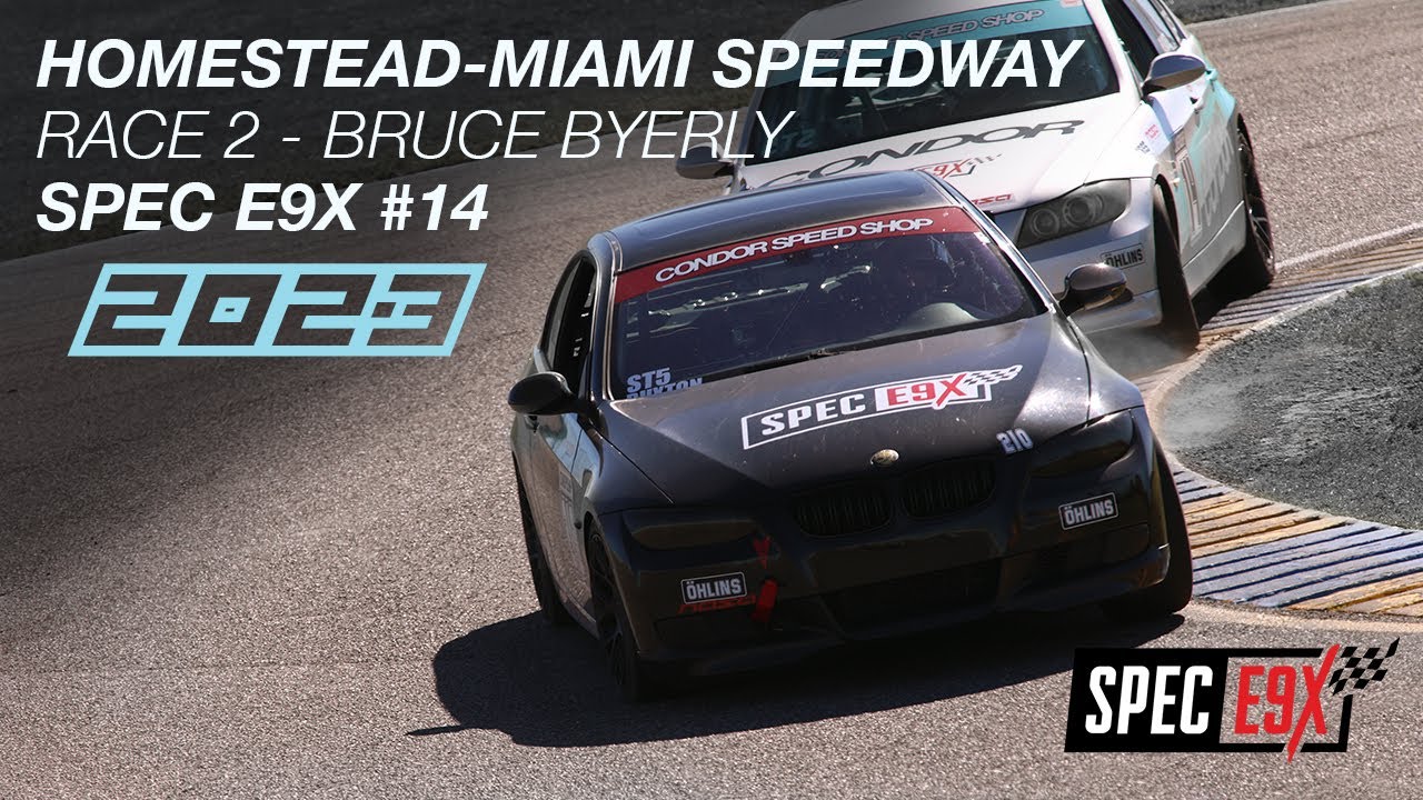 Spec e9x Race Homestead-Miami Speedway - BMW 330i 6 speed - Bruce ...