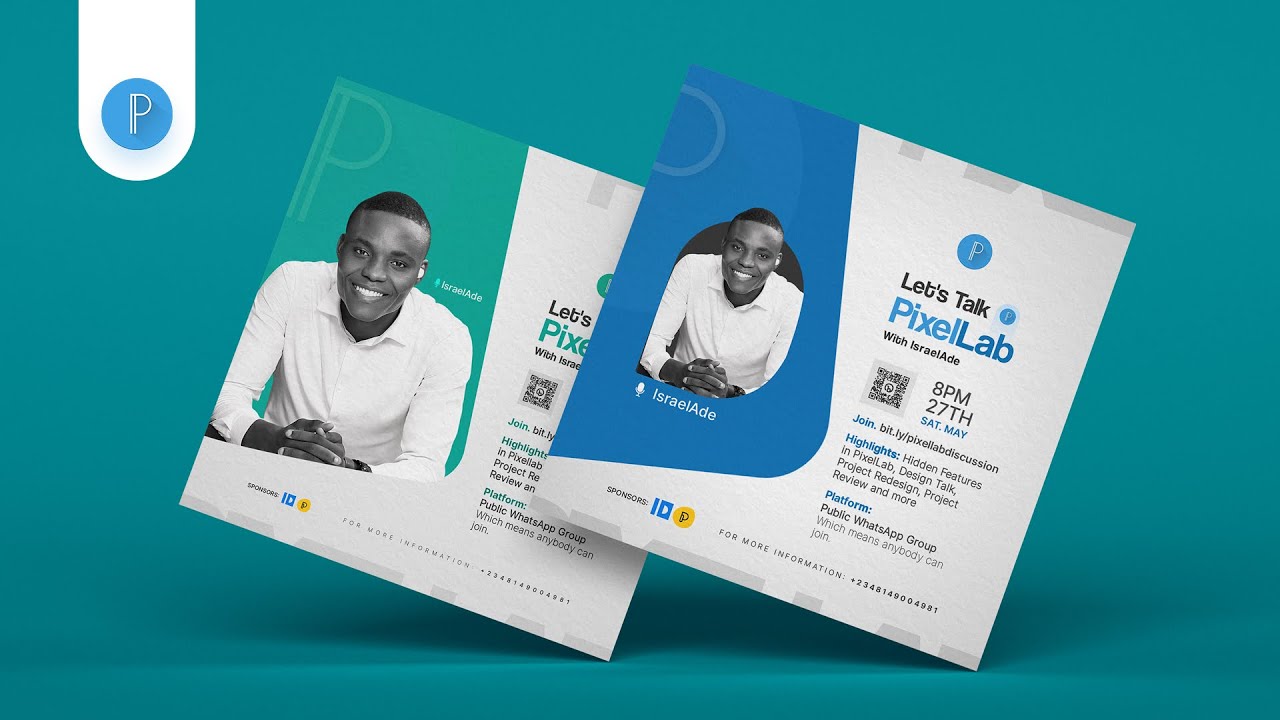 How to Design Flyer in Pixellab (FREE PLP File Included) - YouTube