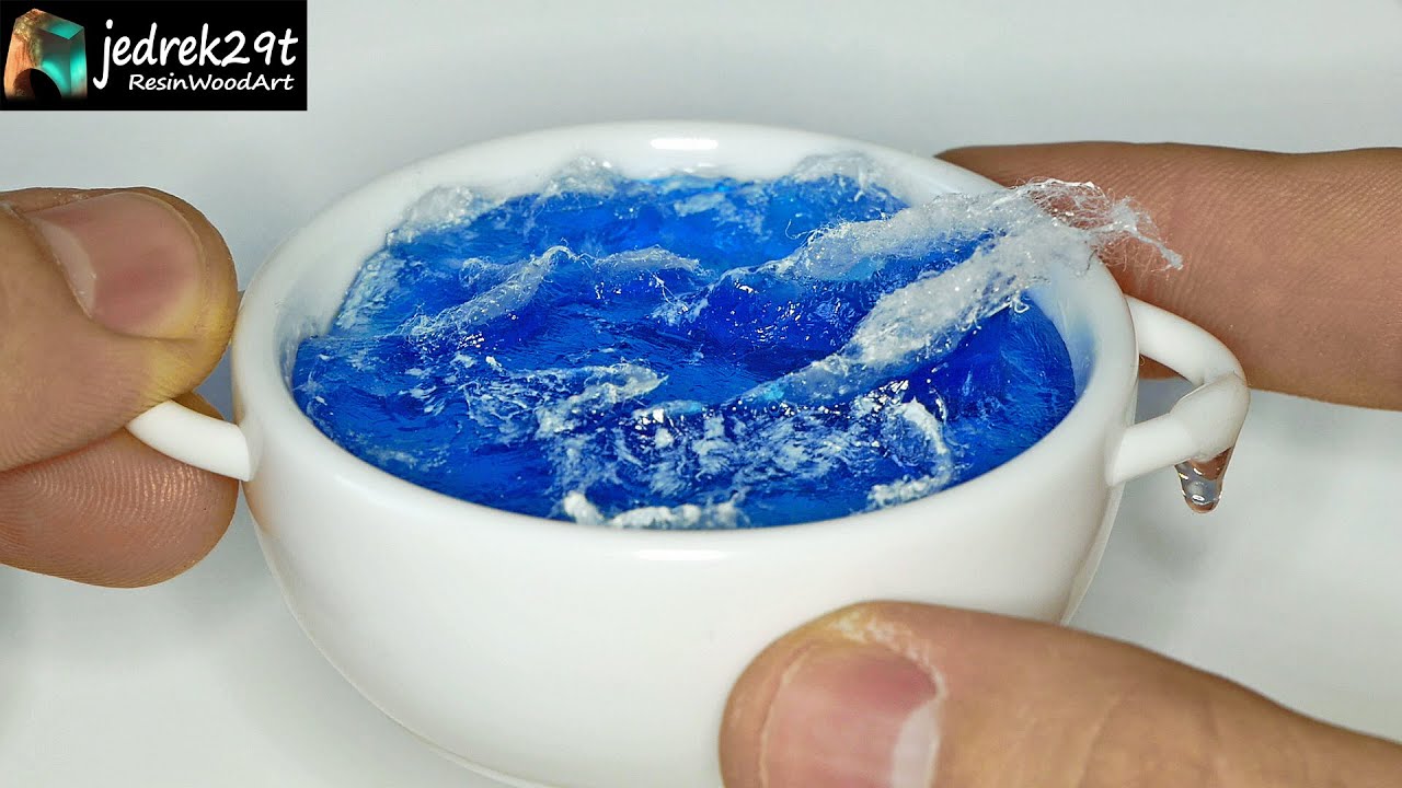 DIORAMA. Waves from Resin / RESIN ART - YouTube