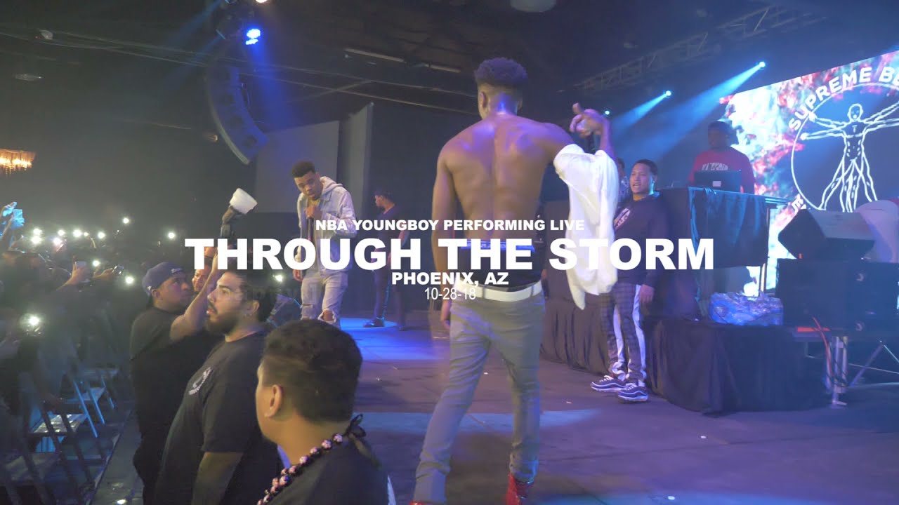 NBA Youngboy Performing ‘Through The Storm’ Live in Concert in Phoenix ...