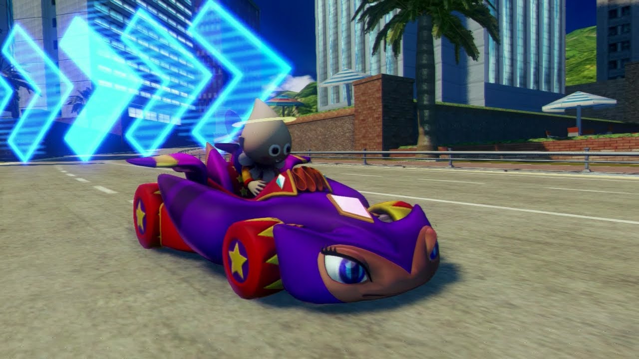 Sonic & All-Stars Racing Transformed (PS3) NiGHTS Racing In OutRun Bay ...