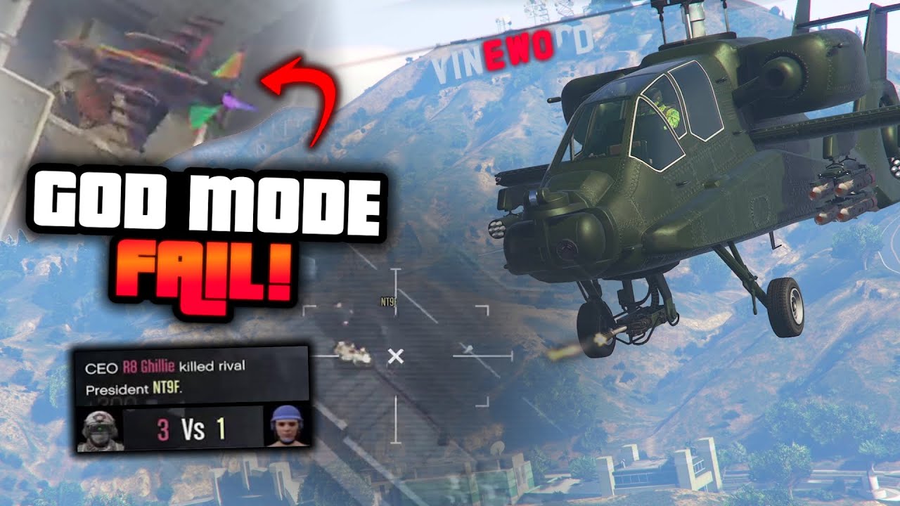 Tryhard Sweat Grabs a God Mode Jet, But Ultimately, His Fate is Still ...