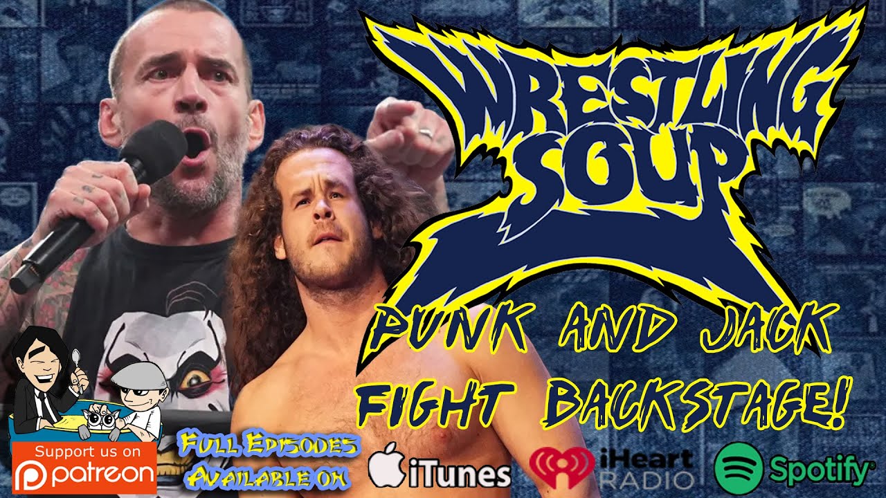 CM Punk and Jack Perry Backstage Fight - YouTube