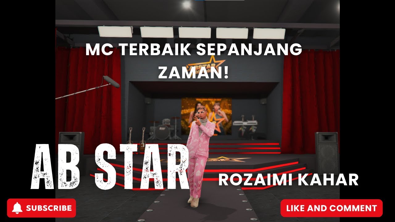 ROZAIMI JADI MC UNTUK ABSTAR - YouTube