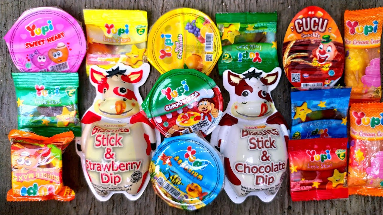 Hunting Es Krim Permen Yupi Cha Cha Minis Little Star Cucu Quackle ...