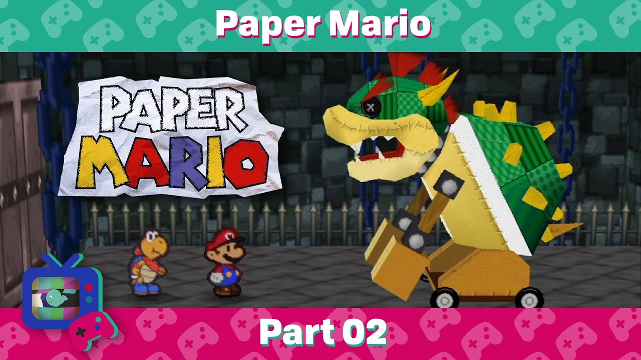 Paper Mario Longplay (N64) - Part 02 | No Commentary Gameplay ...