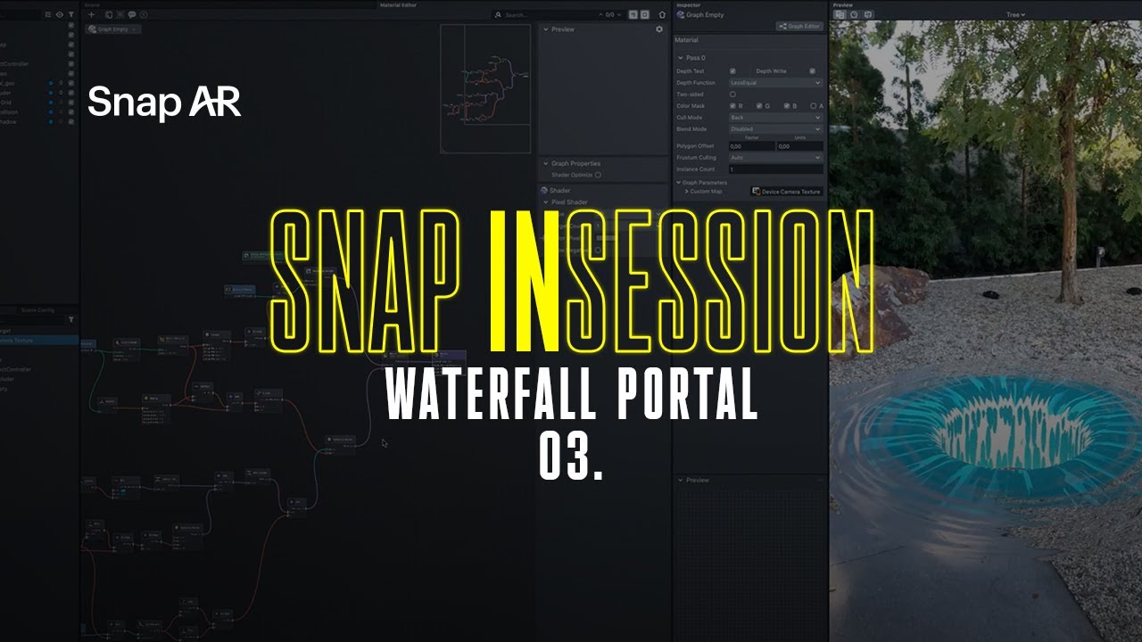 How to use Shaders to blend 3D Objects in Lens Studio - YouTube