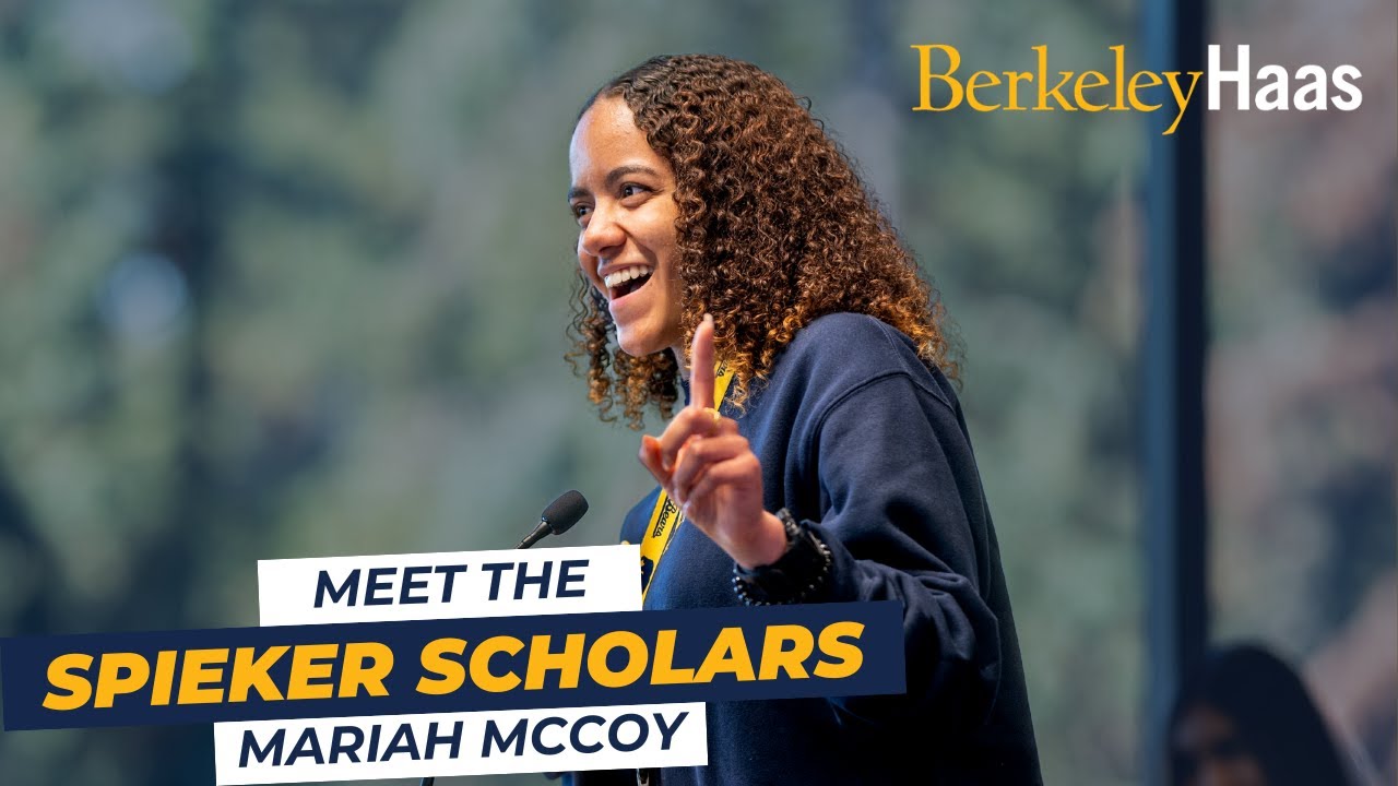 Meet the Spieker Scholars with Mariah McCoy - YouTube