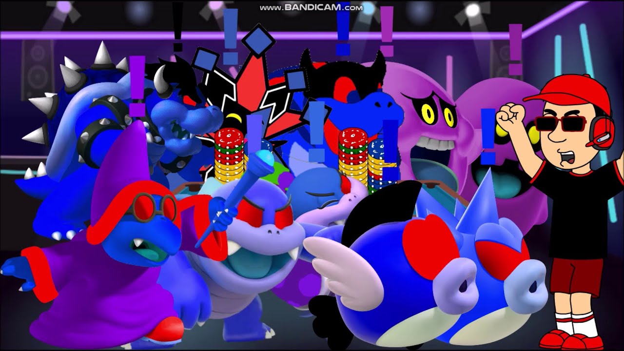 10 Dark Mario Enemies Go Gambling/Grounded - YouTube