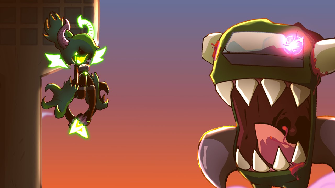 Friday Night Funkin Mix: Ejected X Metamorphosis [Green Parasite VS ...