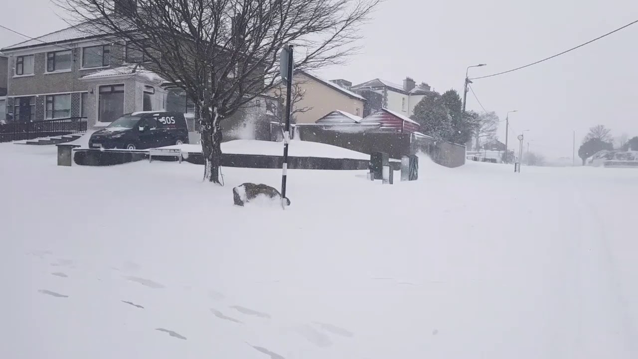 Storm Emma Ireland part 2 - YouTube